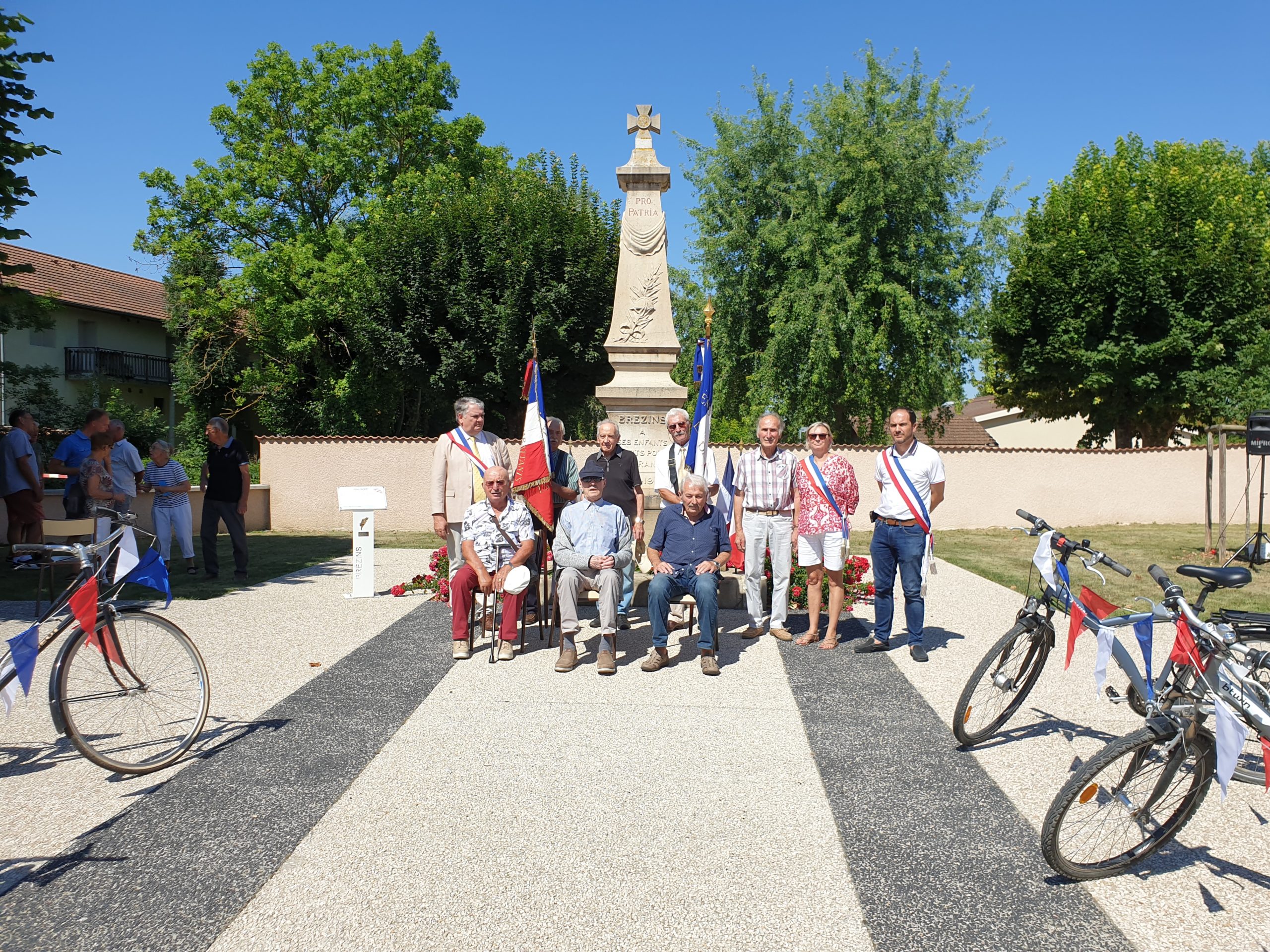 Commémoration du 14 Juillet | Mairie de Brézins